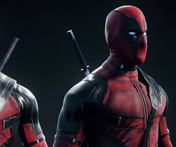 ArtStation - Deadpool Rigged Realtime | GameRess - Blender Eevee 3D ...