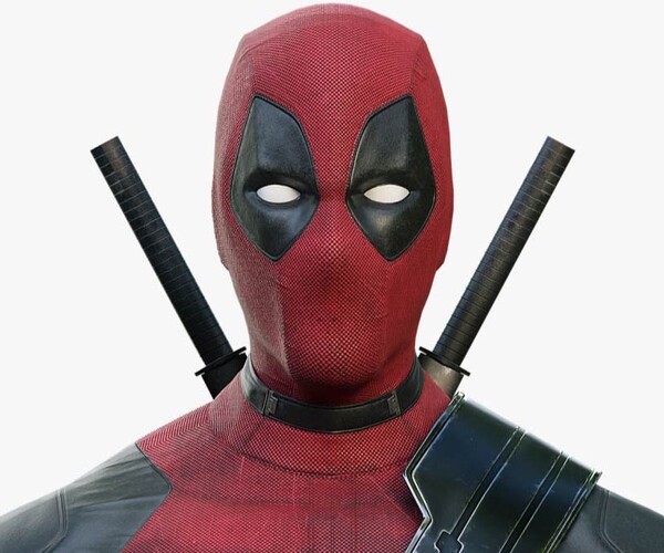 ArtStation - Deadpool Rigged Realtime | GameRess - Blender Eevee 3D ...
