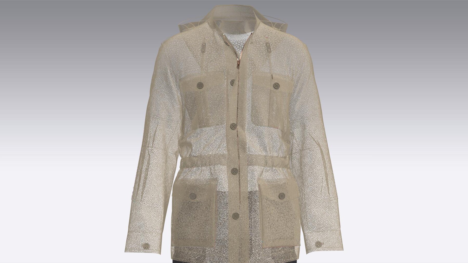 ArtStation - Safari Jacket, Marvelous Designer, Clo +obj, fbx | Resources