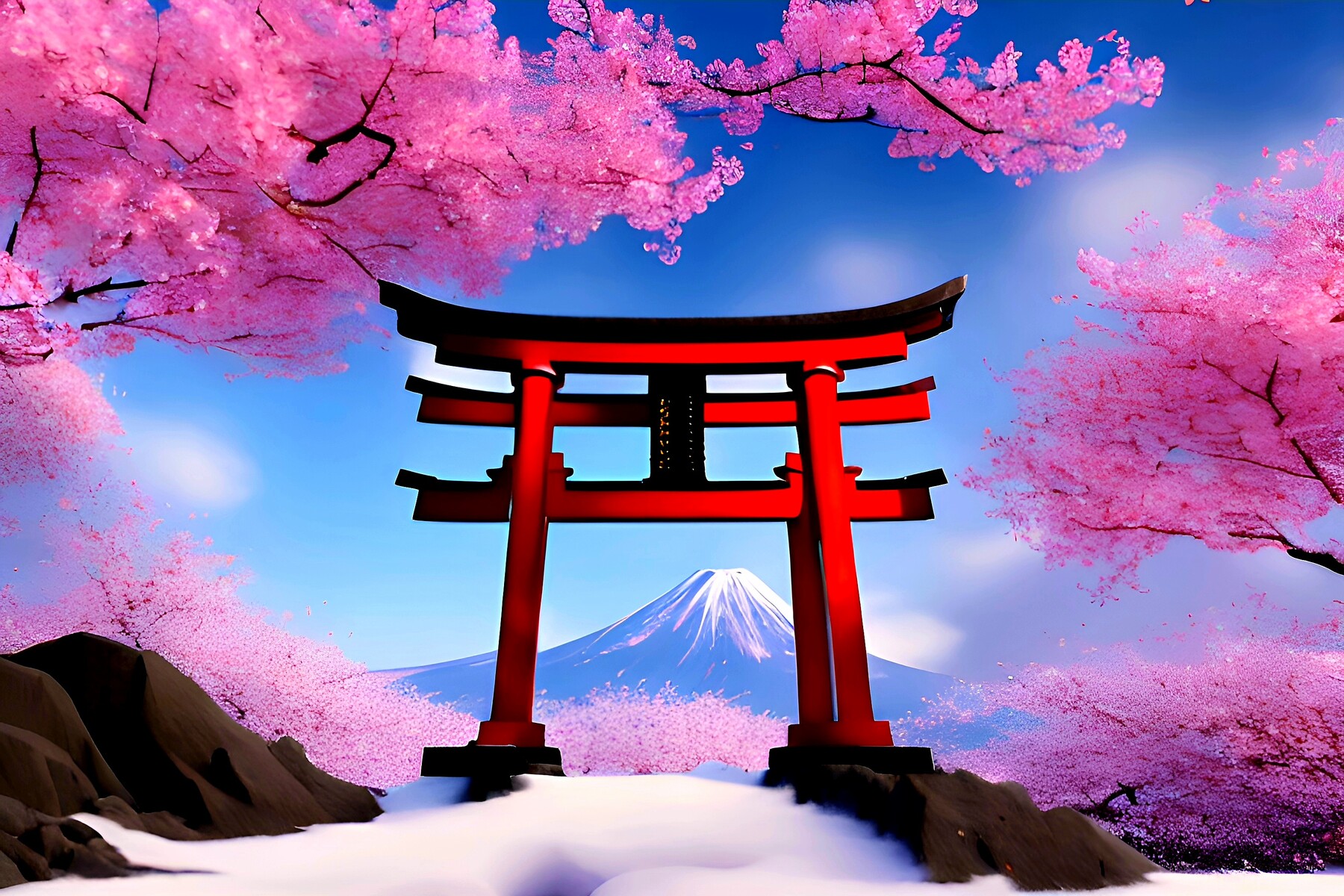 ArtStation - Torri gate | Artworks