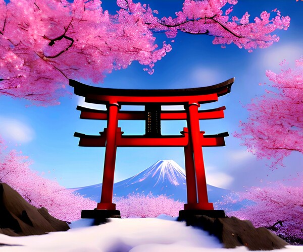 ArtStation - Torri gate | Artworks