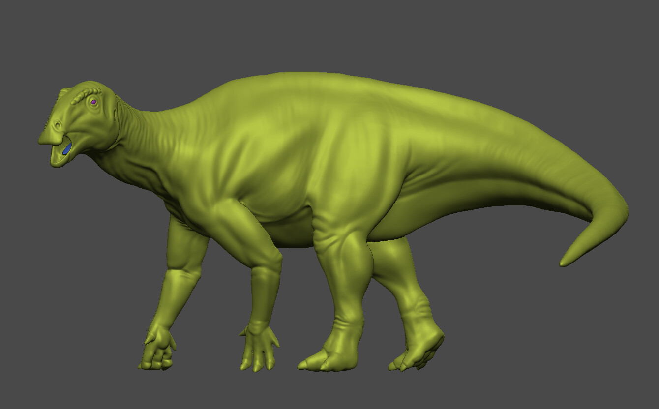ArtStation - Dinosaur Pose 07 | Resources
