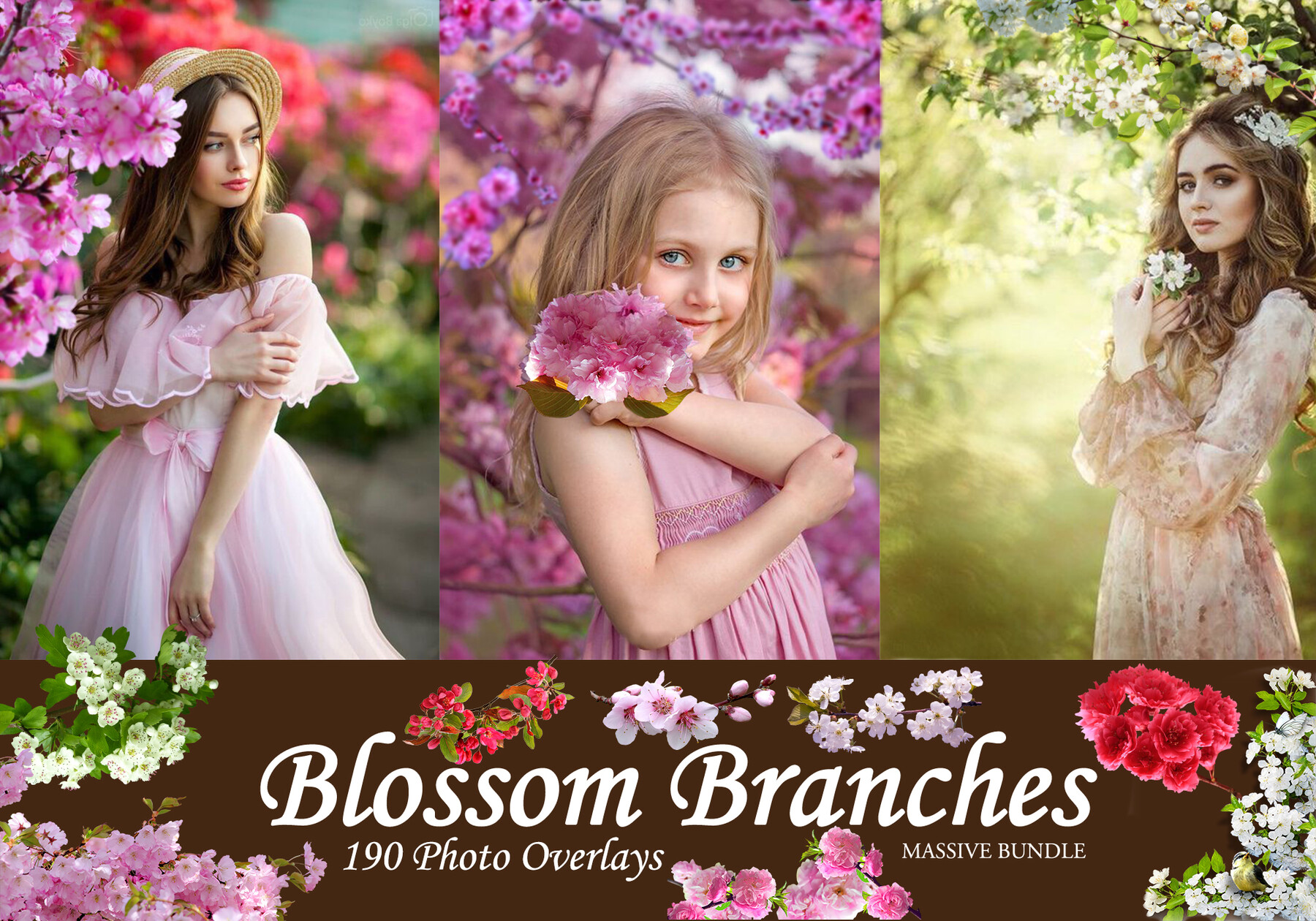 ArtStation - 5000+ Photo Overlays MEGA Bundle, Autumn Spring Forest ...