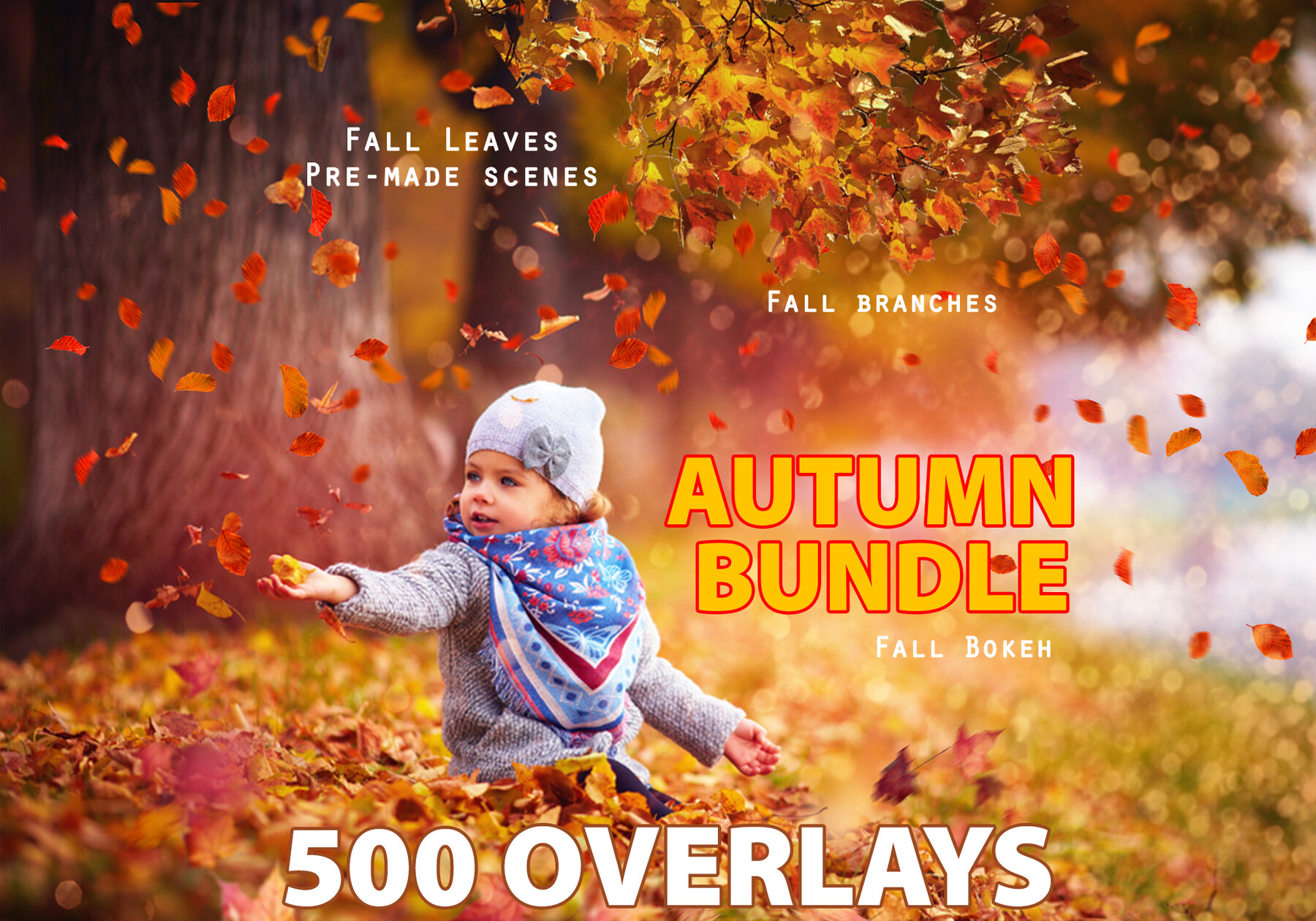 ArtStation - 5000+ Photo Overlays MEGA Bundle, Autumn Spring Forest ...