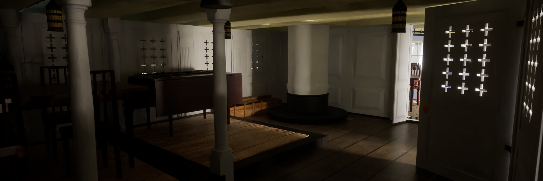 ArtStation - Sailing/Pirate Ship INTERIOR - 3D Model for Concept Art ...