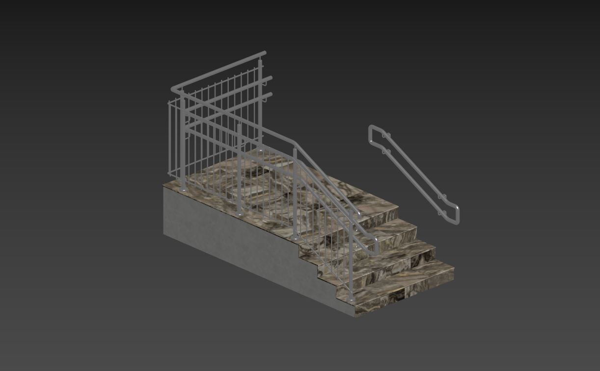 ArtStation - Stairs set 8 pcs | Resources