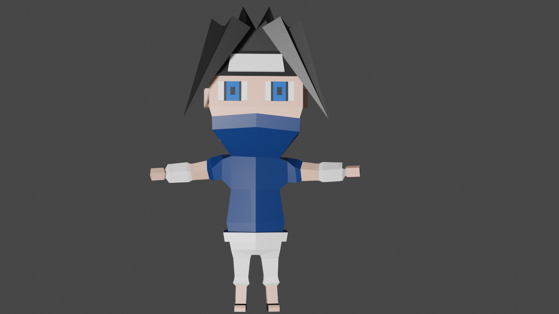 ArtStation - 3D CARTOON SASUKE | Resources
