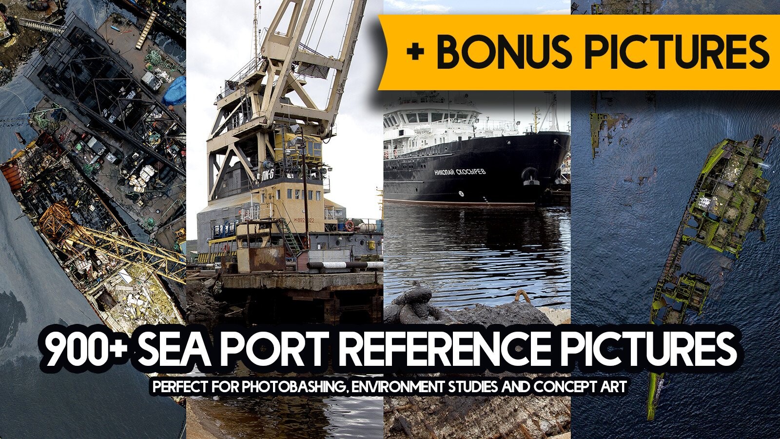 ArtStation - 900+ Sea Port Reference Pictures + Bonus pictures | Resources
