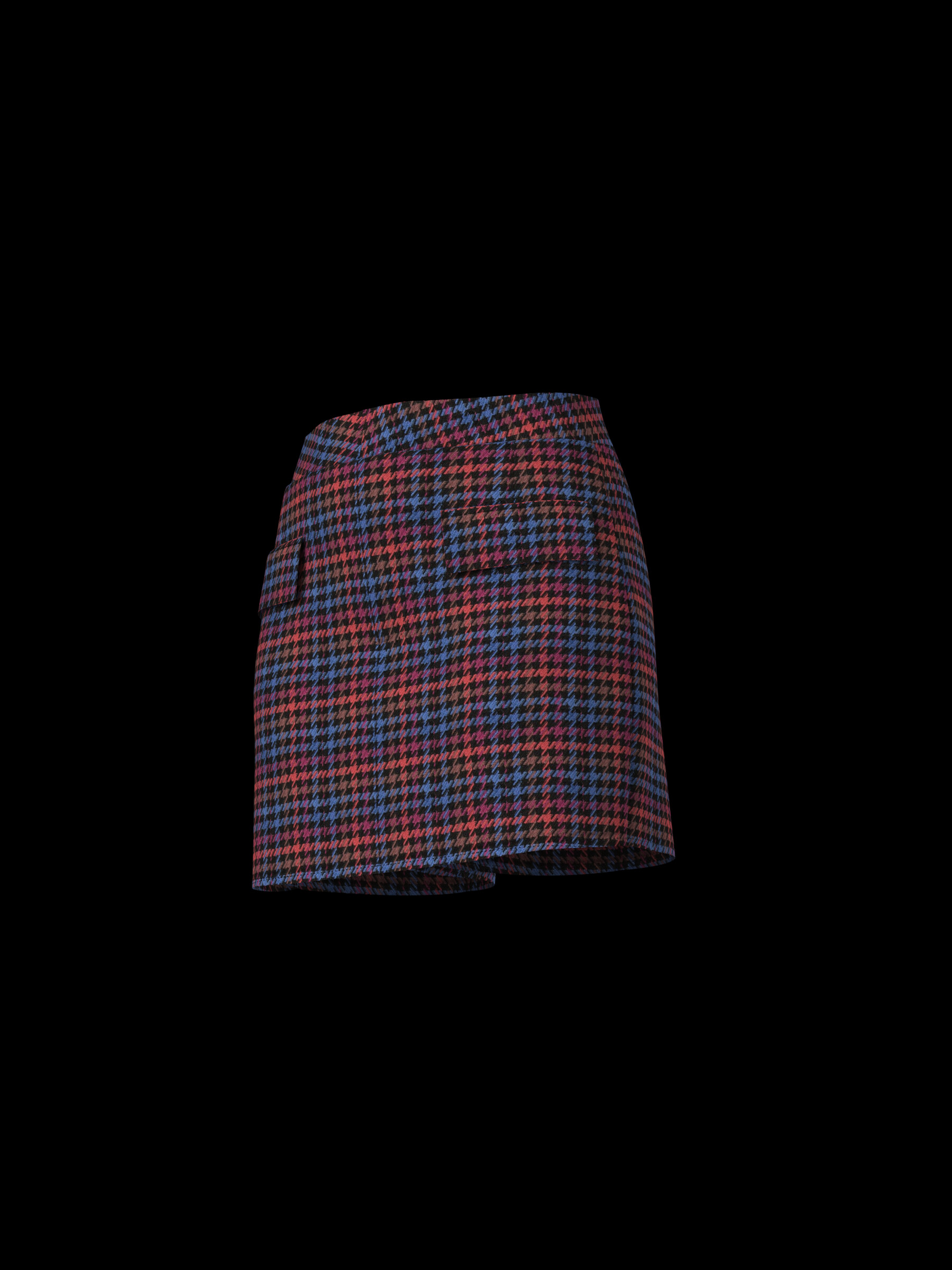 ArtStation - 3D PLAID PATTERNED MINI SKORT | Resources