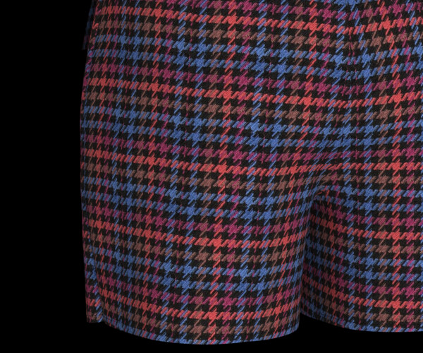ArtStation - 3D PLAID PATTERNED MINI SKORT | Resources