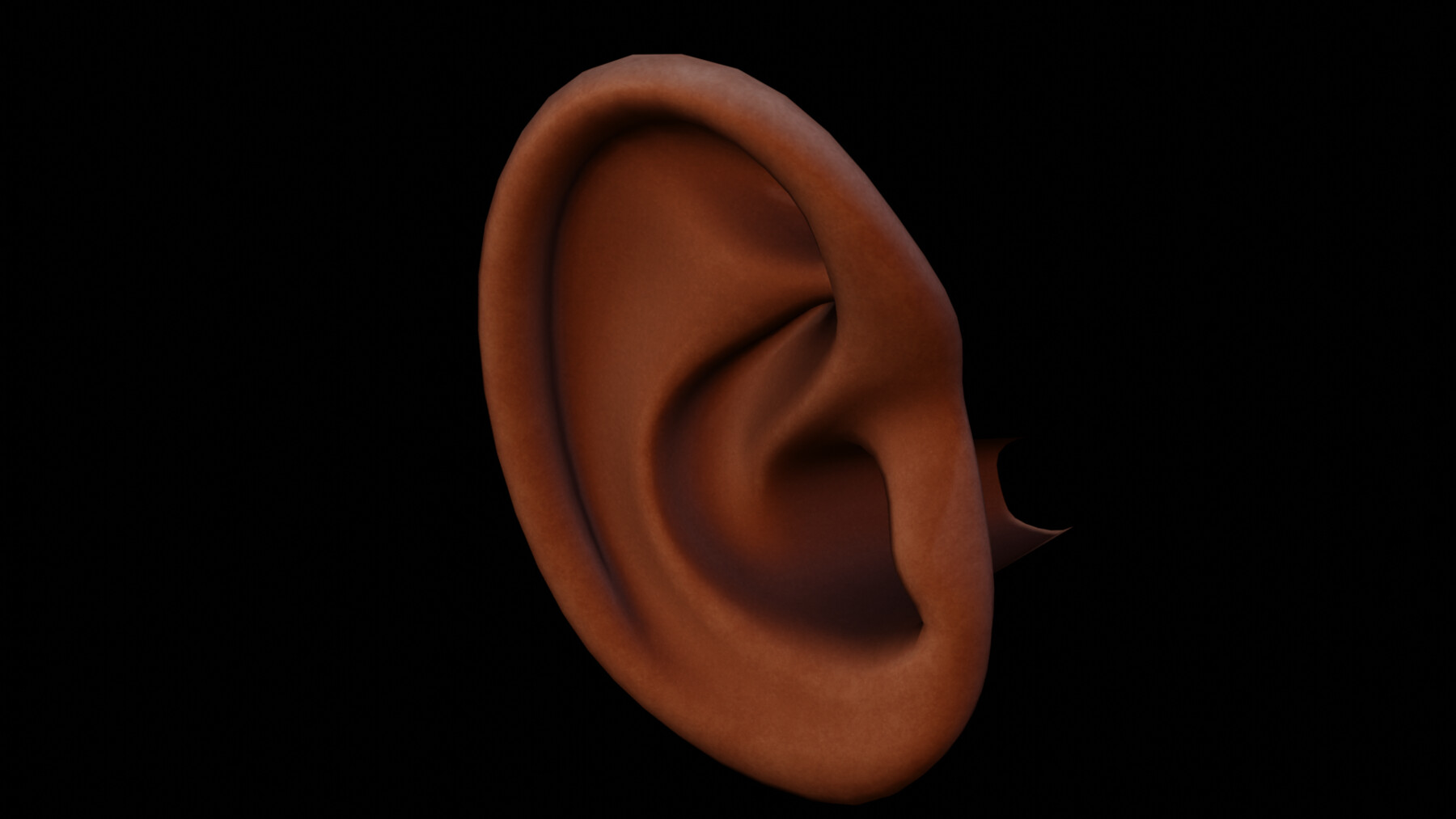 ArtStation - EAR LOW POLY GAME READY 3D MODEL | Game Assets