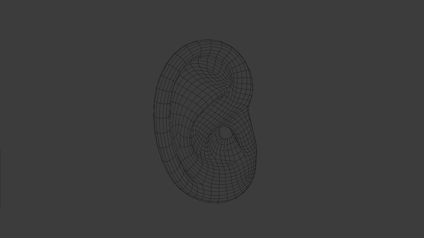 ArtStation - EAR LOW POLY GAME READY 3D MODEL | Game Assets