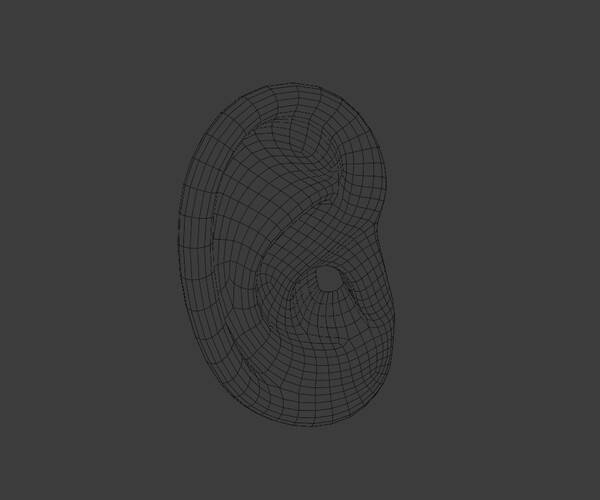 ArtStation - EAR LOW POLY GAME READY 3D MODEL | Game Assets