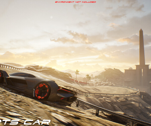 ArtStation - Sports car VOL_02 Unreal Engine 5 Asset Pack | Game Assets