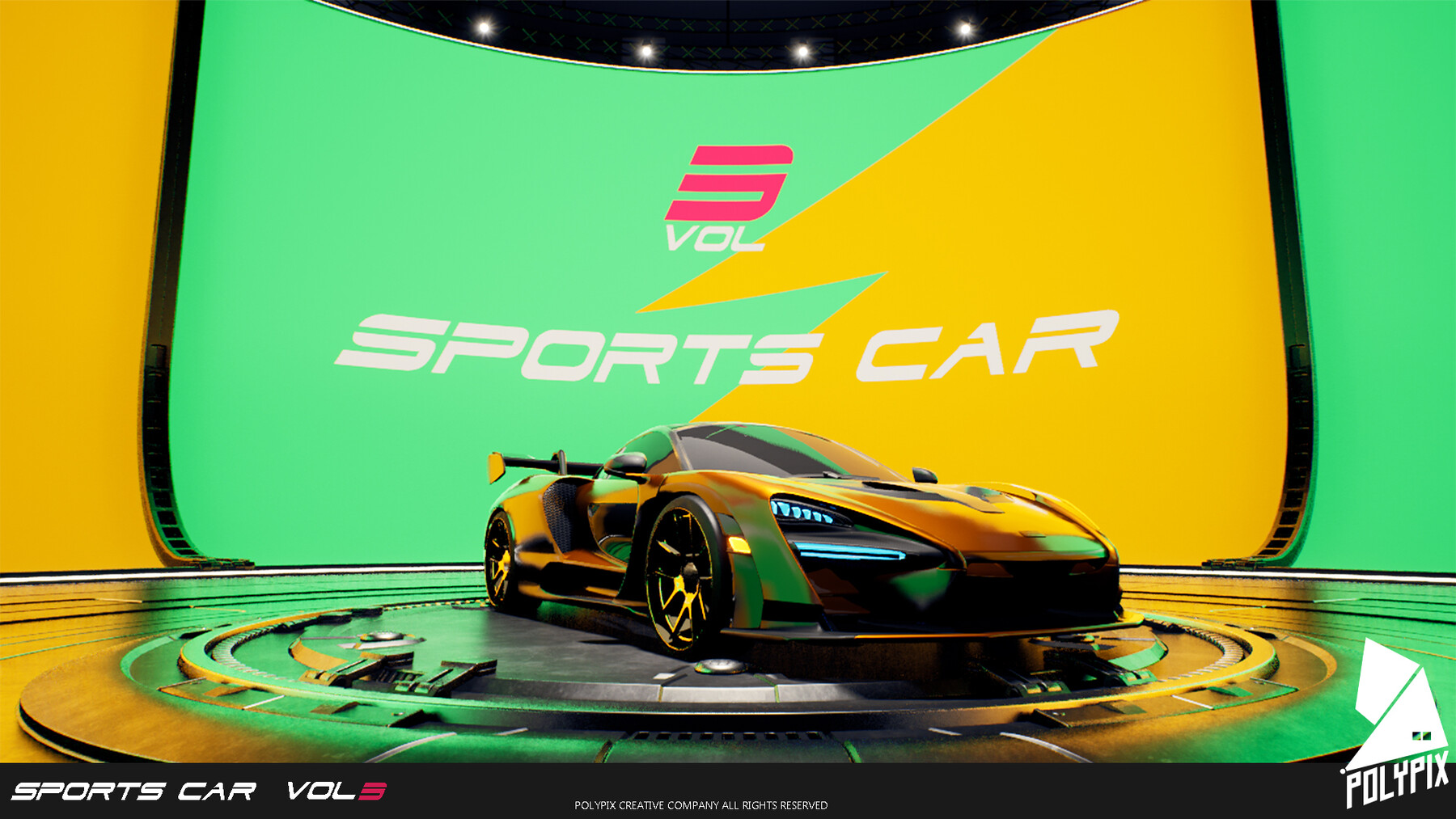 ArtStation - Sports car VOL_03 Unreal Engine 5 Asset Pack | Game Assets