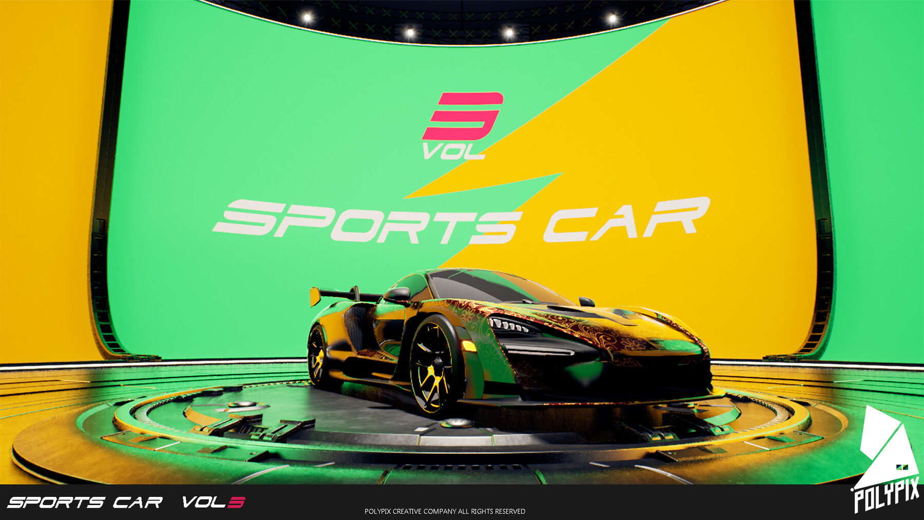 ArtStation - Sports car VOL_03 Unreal Engine 5 Asset Pack | Game Assets