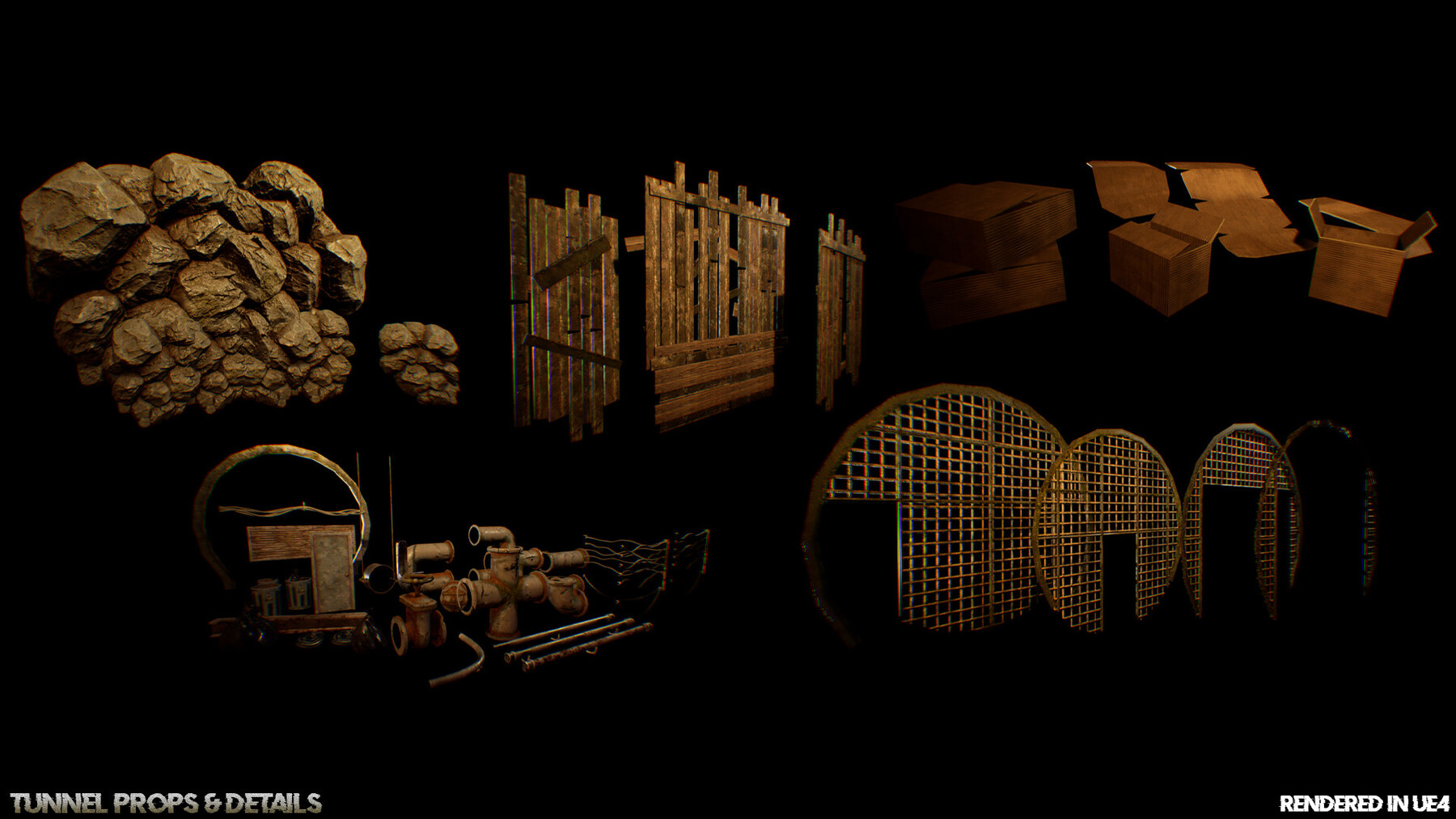 ArtStation - Horror Sewer Unreal Engine 5 Asset Pack | Game Assets