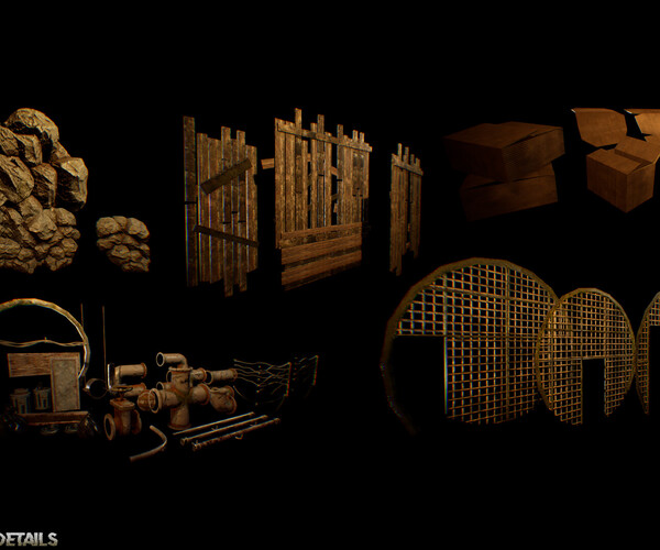 ArtStation - Horror Sewer Unreal Engine 5 Asset Pack | Game Assets