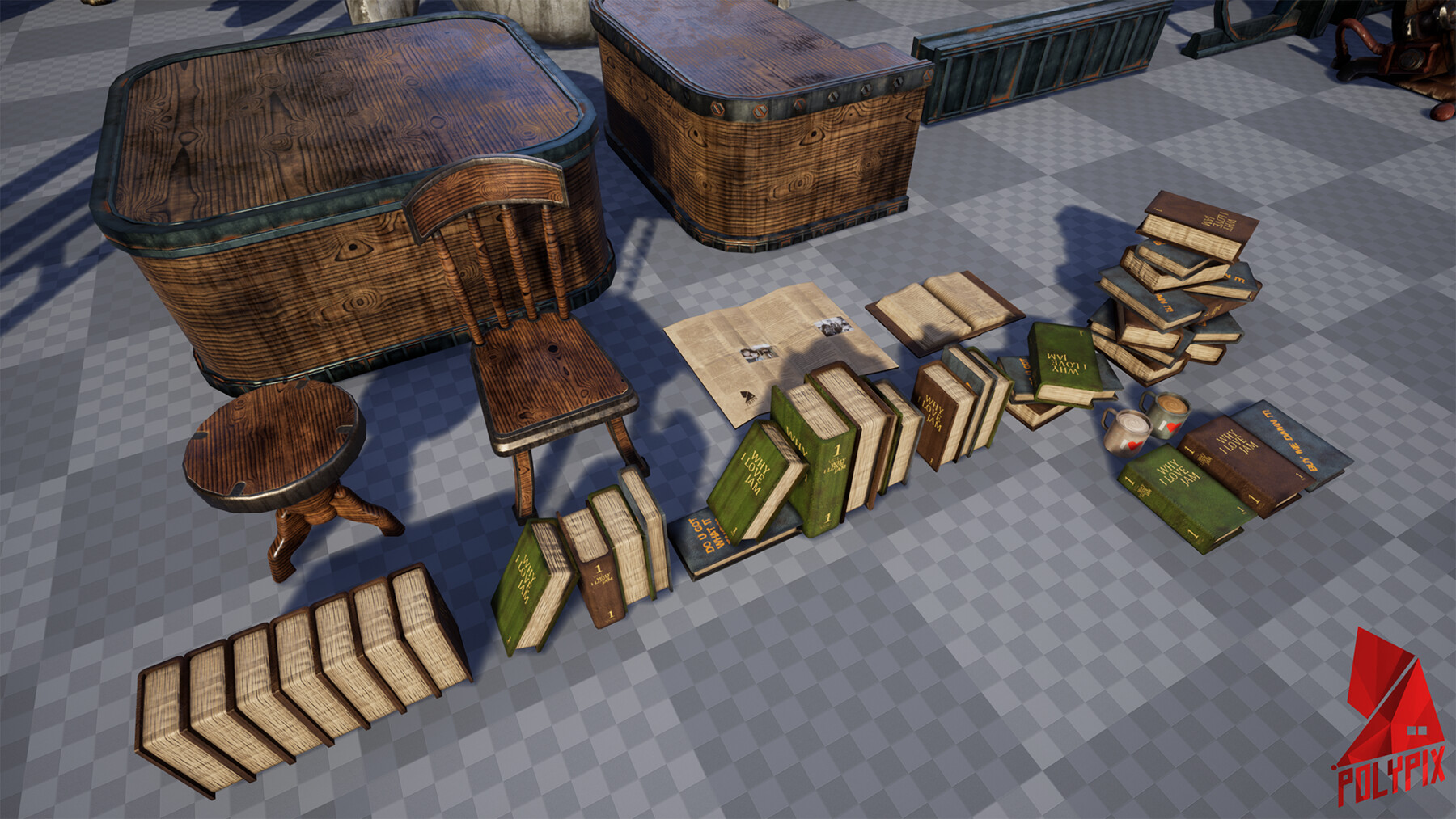 ArtStation - Enchanted Library Unreal Engine 5 Asset Pack | Game Assets