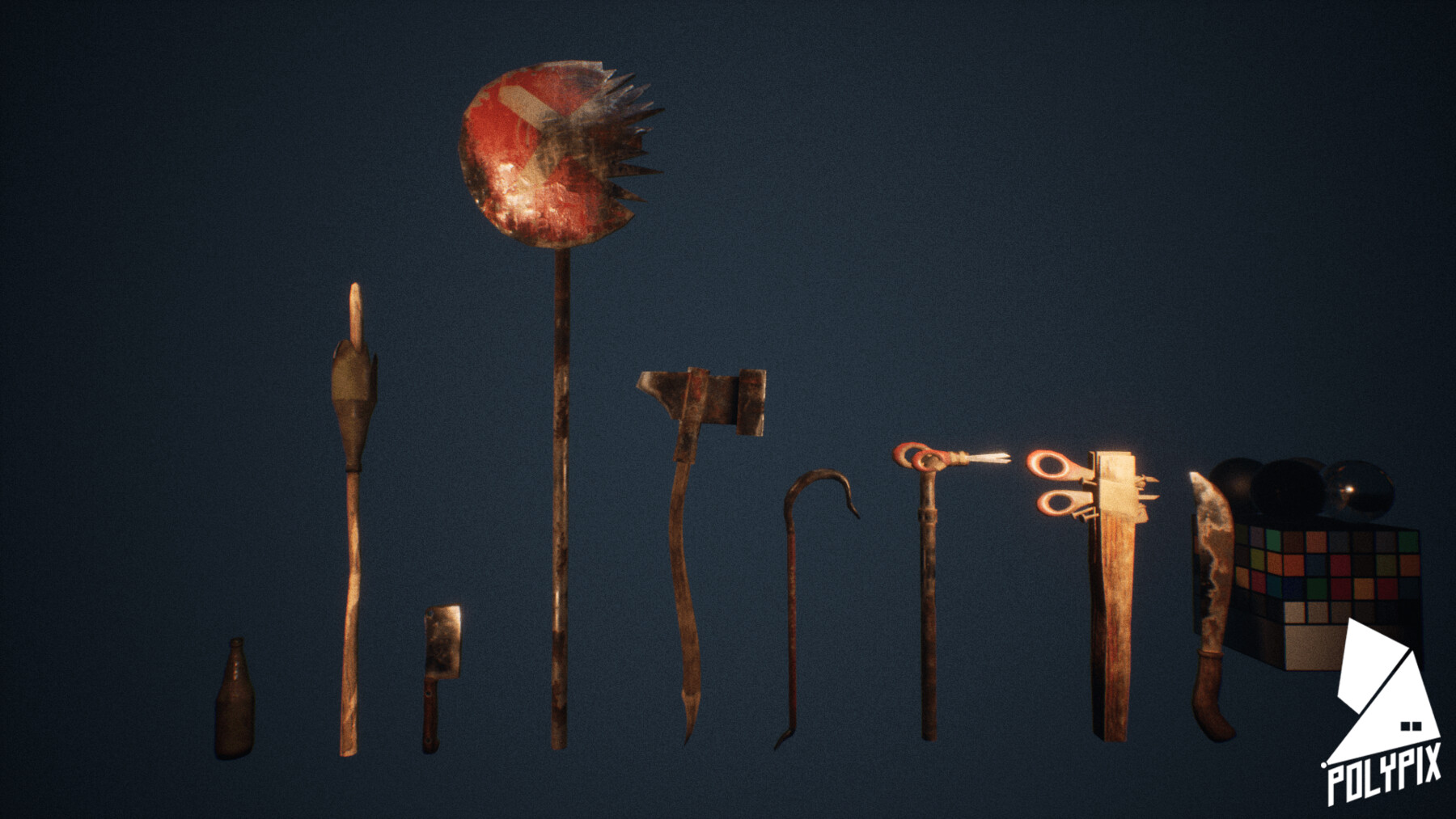 ArtStation - Apocalyptic Weapons Unreal Engine 5 Asset Pack | Game Assets