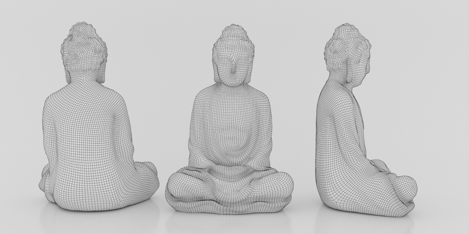 ArtStation - Buddha Statue Clay | Resources
