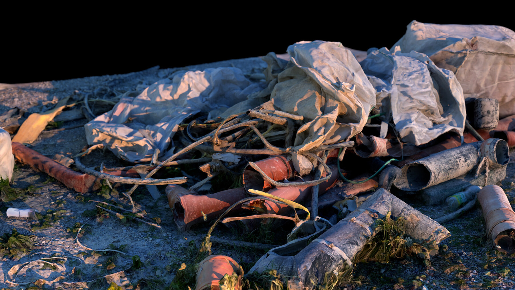 ArtStation - Gravel Ground Trash 02 | Resources