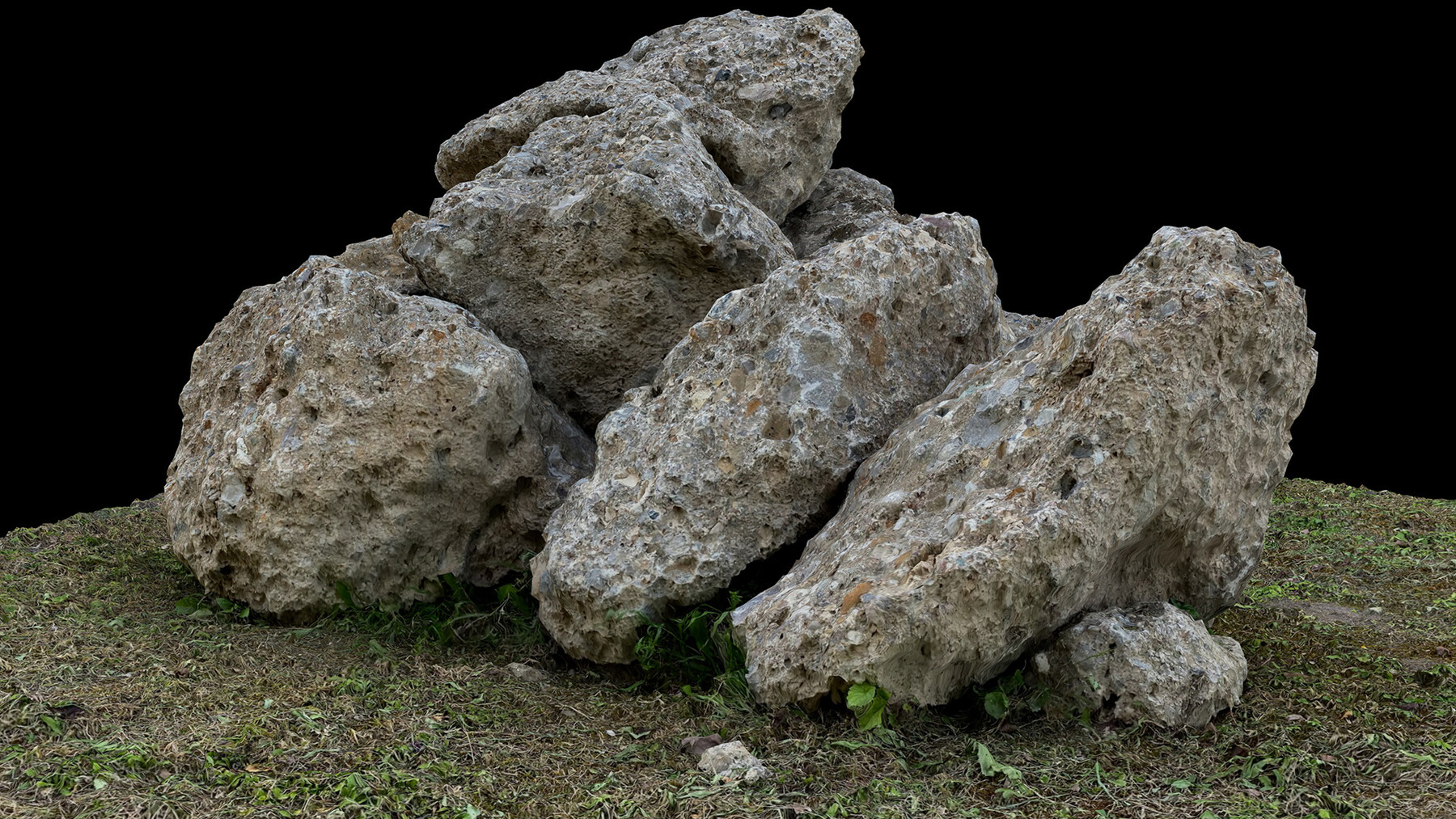 ArtStation - Gravel Rock Pile 01 | Resources