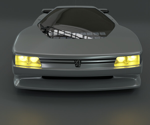 ArtStation - 1988 Peugeot Oxia | Resources