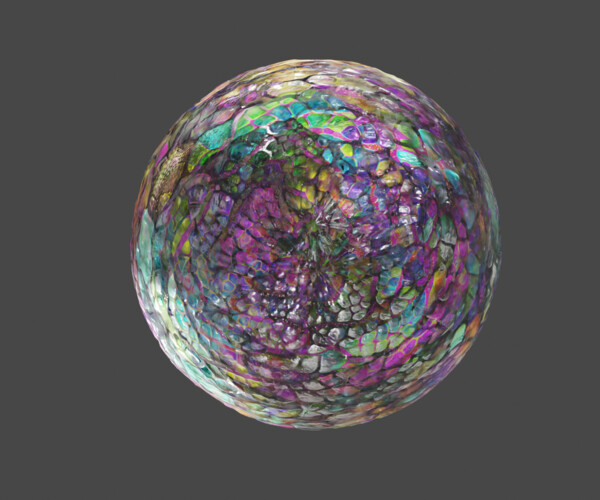 ArtStation - Seamless textures and materials | Magic crystal reptile ...