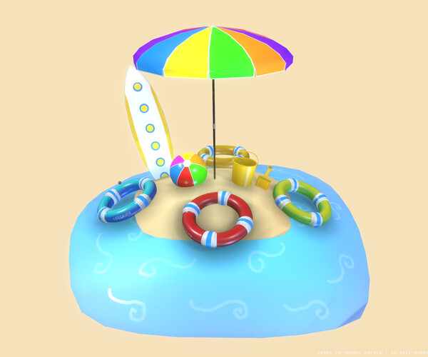 ArtStation - Beach Props Pack JFG V2 | Resources