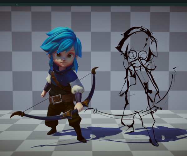 ArtStation - Unity VFX - Sketch Line | Game Assets