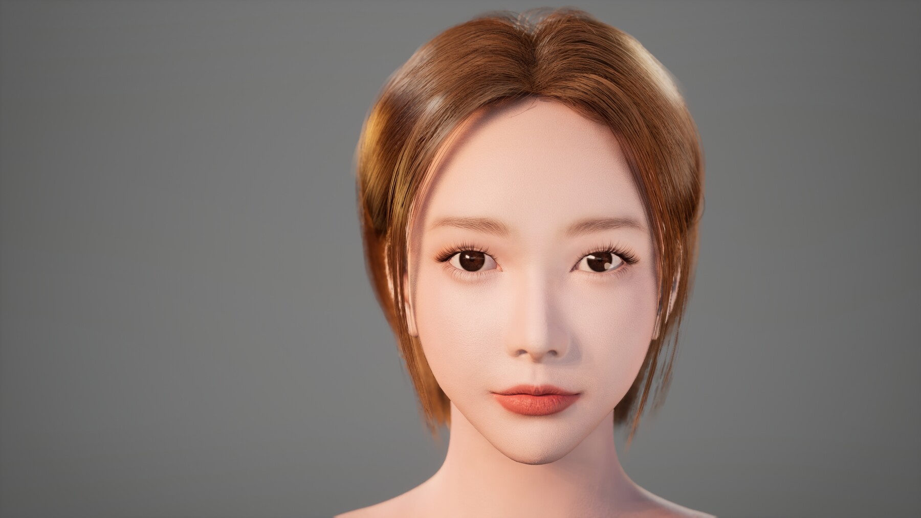 ArtStation - YUJIN-Young short haired girl--Metahuman/Unreal engine 5 ...