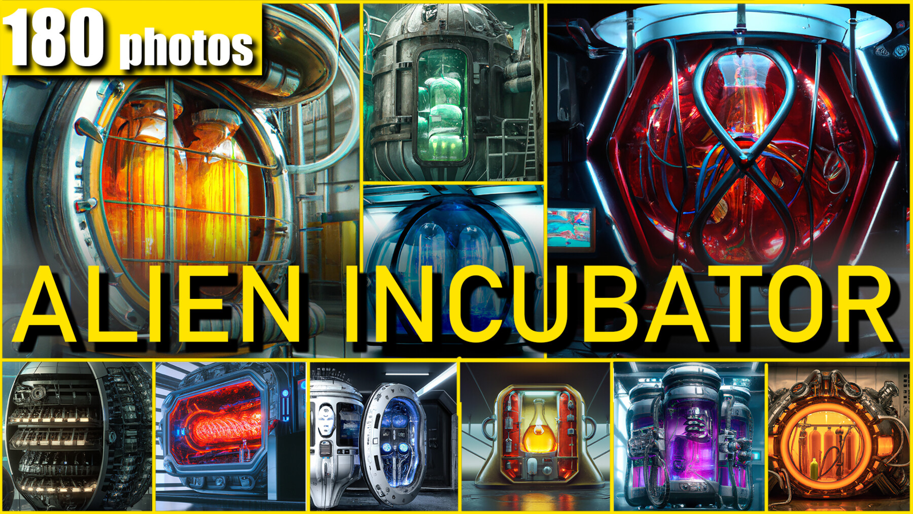 ArtStation - Alien Incubator : 180 photos | Artworks