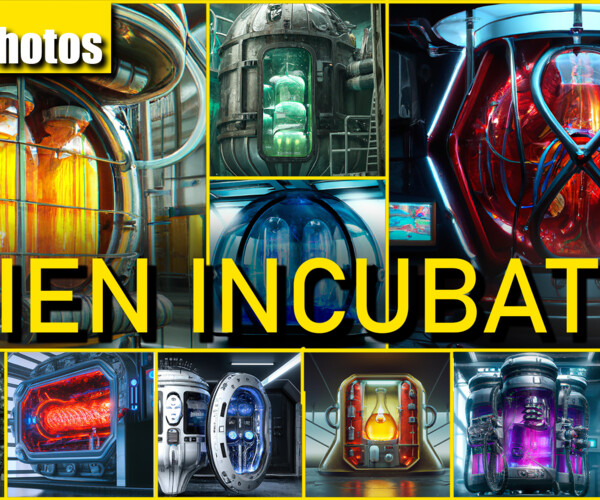 ArtStation - Alien Incubator : 180 photos | Artworks