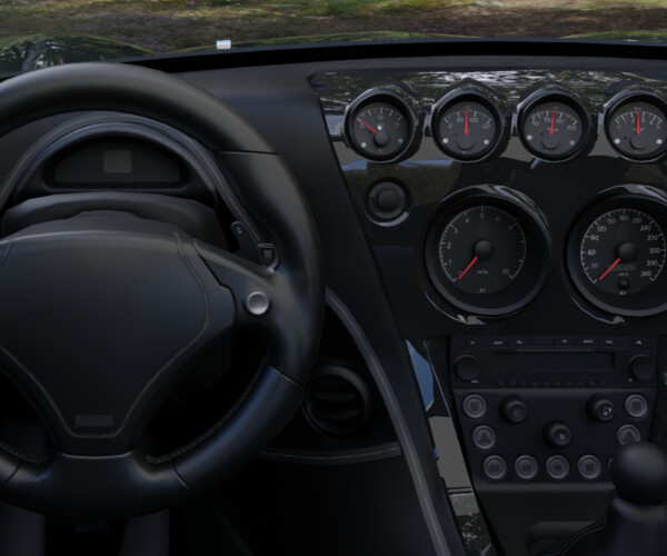 ArtStation - Morgan Aero SuperSports with Engine Sounds | Game Assets