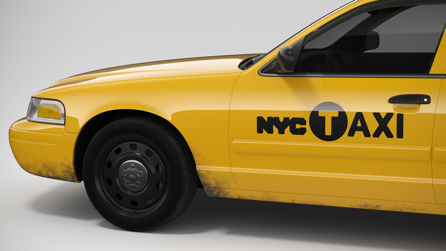 ArtStation - Ford Crown Victoria NYC Taxi | Resources