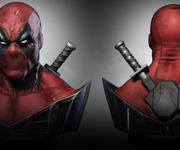 ArtStation - DEADPOOL ZTL | Resources