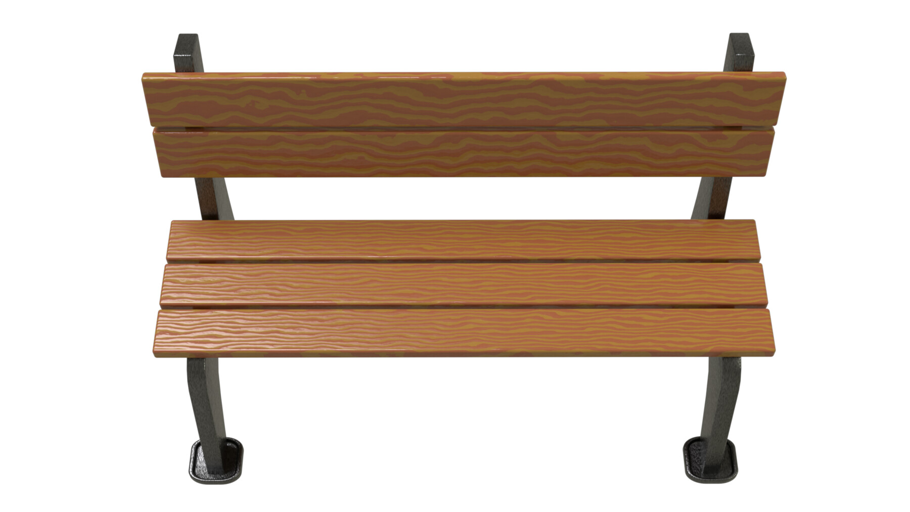 ArtStation - Park Bench | Game Assets