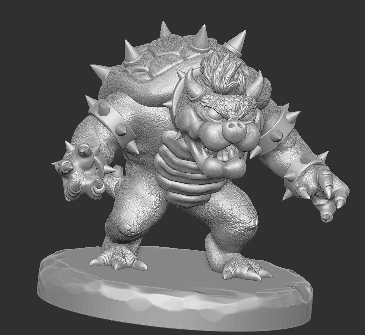 ArtStation - Bowser - 3D Print Model | Resources