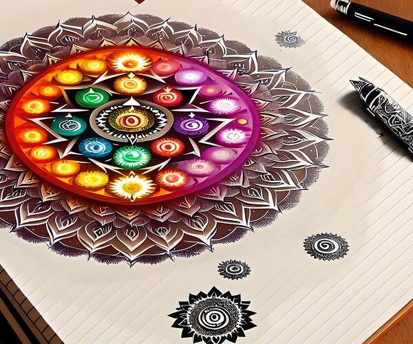 ArtStation - Mandala notebook 4K wallpapers (pack of 65 illustrations ...