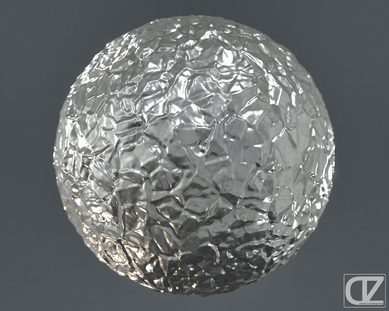 ArtStation - PBR - ALUMINUM FOIL 2023 - 4K MATERIAL + SBS GRAPH | Game ...
