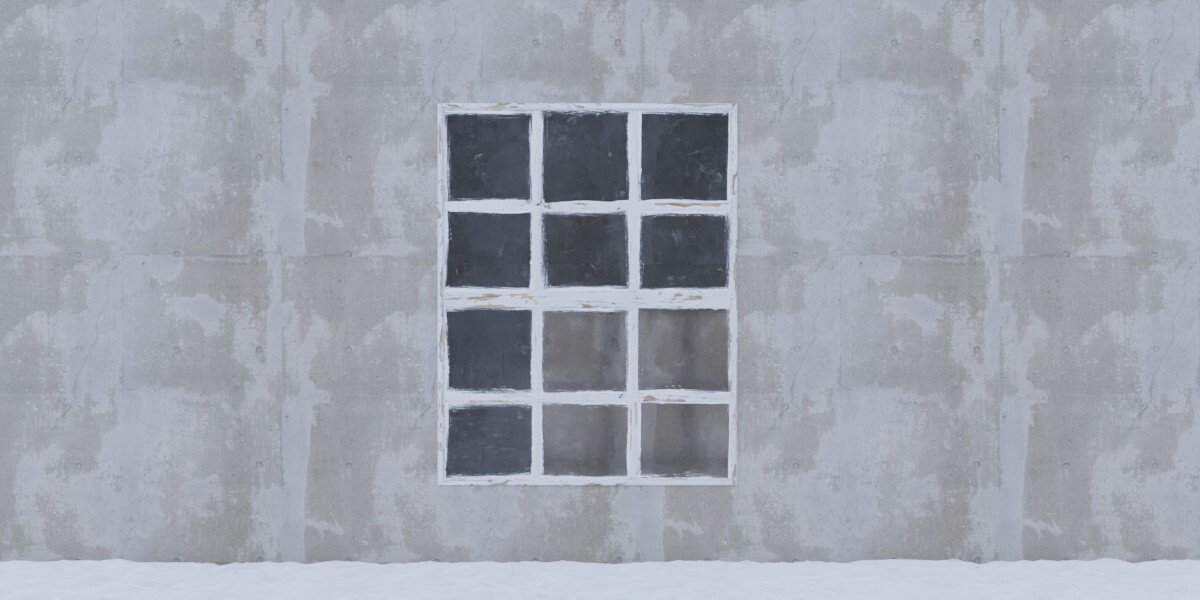 ArtStation - Exfoliated Wood Window | Game Assets