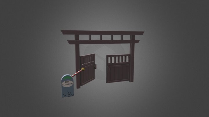 ArtStation - 3D Gates - Exterior | Game Assets