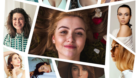 ArtStation - Photo Collage Template | Artworks