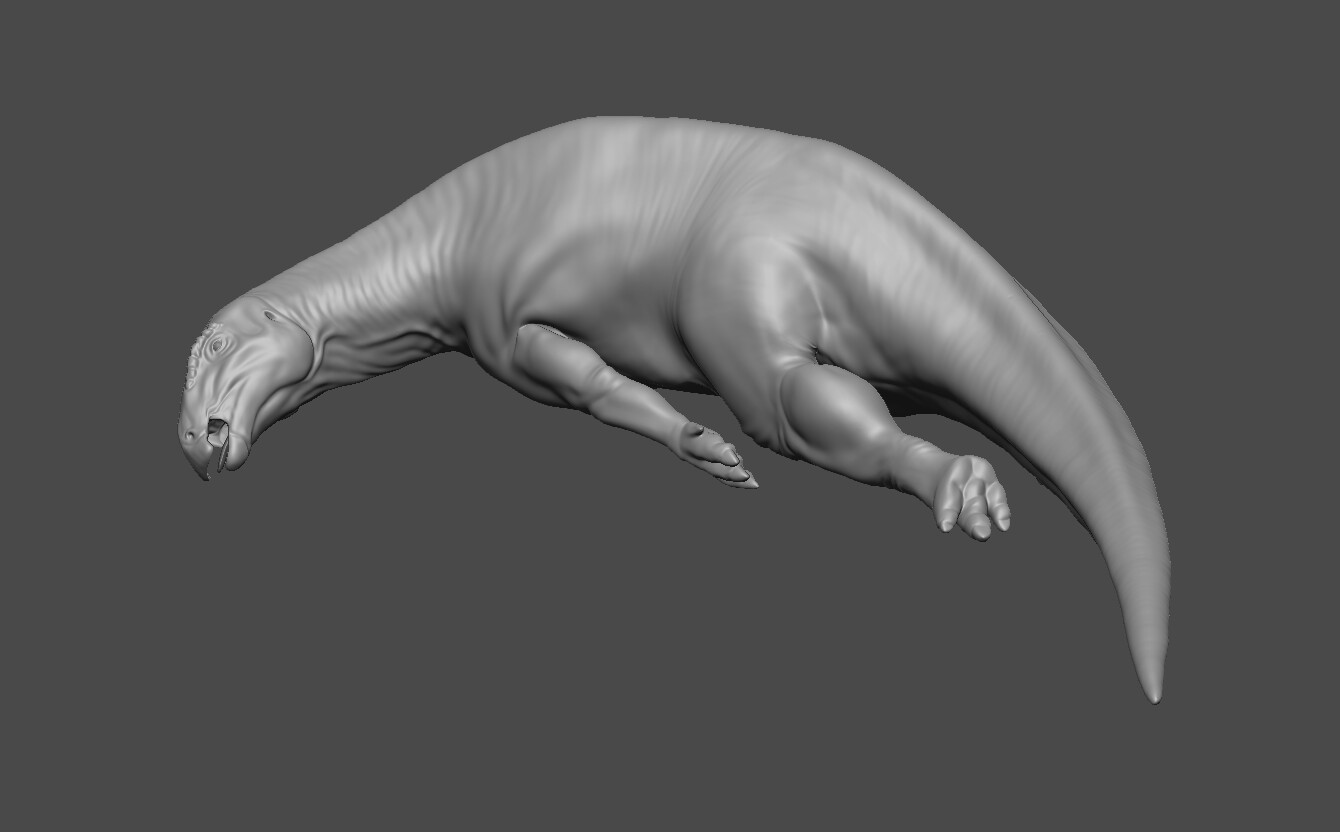 ArtStation - Dinosaur Pose 09 | Resources