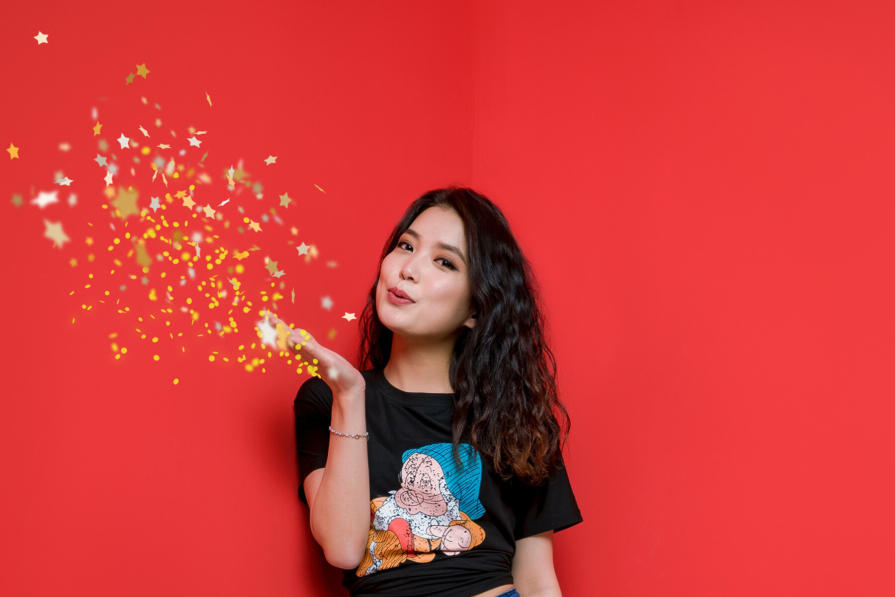 ArtStation - 65 Blowing Hearts Overlays, Blowing Confetti for Photoshop ...
