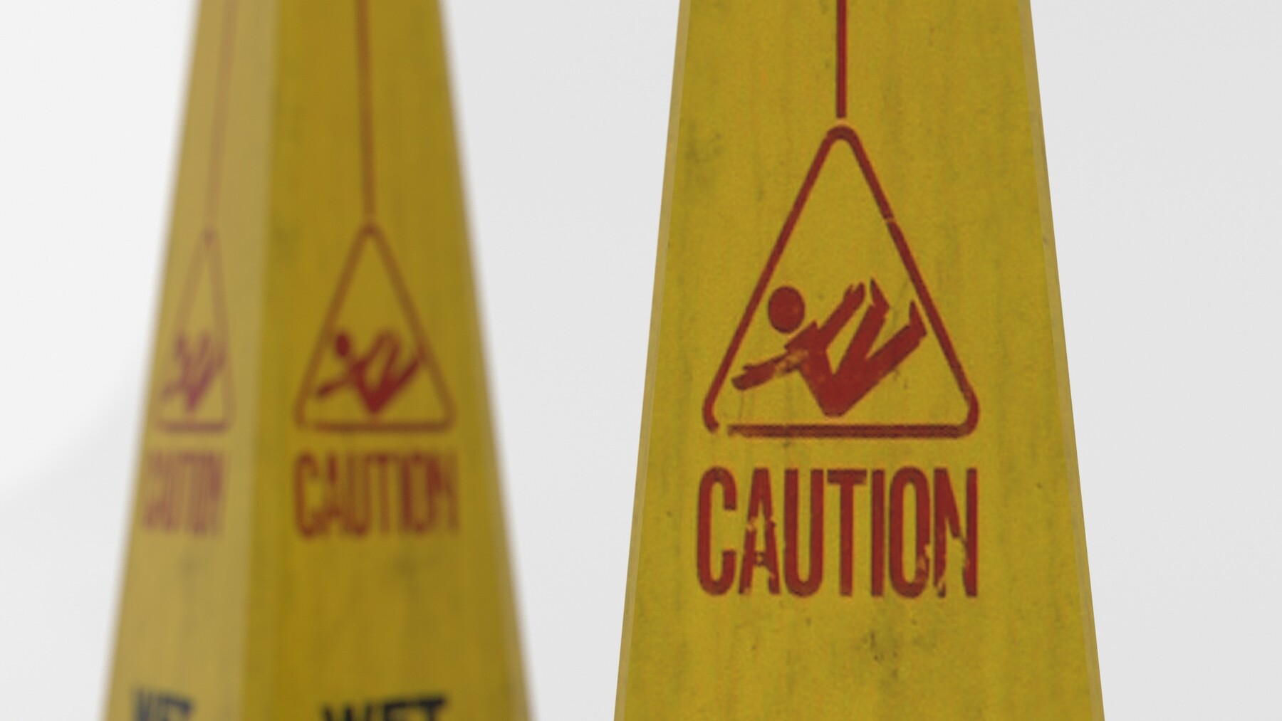 ArtStation - Yellow Wet Floor Sign | Resources