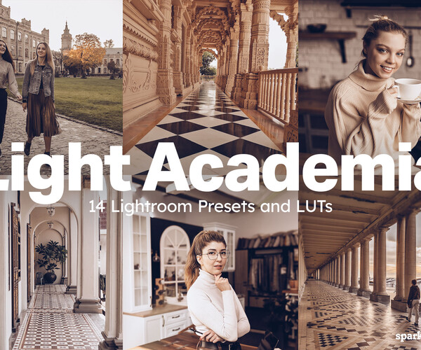 ArtStation - 14 Light Academia Lightroom Presets and LUTs | Artworks