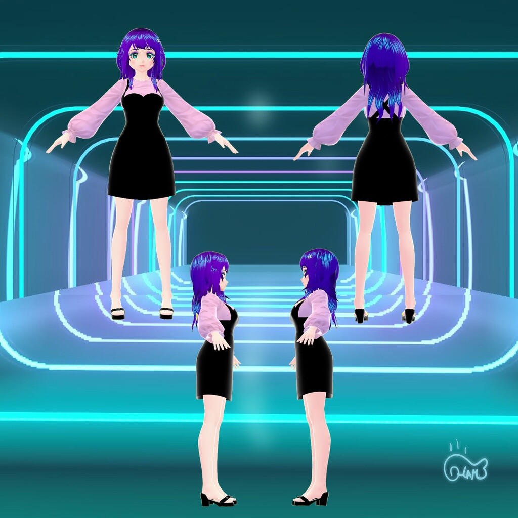 ArtStation - [Vroid] Little idol | Resources