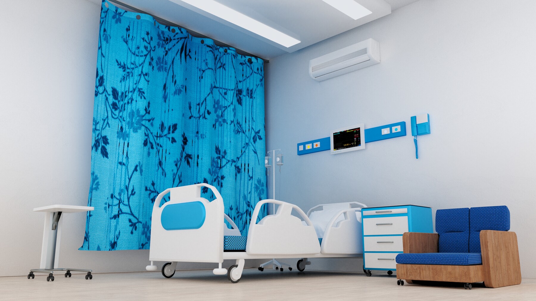ArtStation - Hospital Room 6 - 4K | Resources